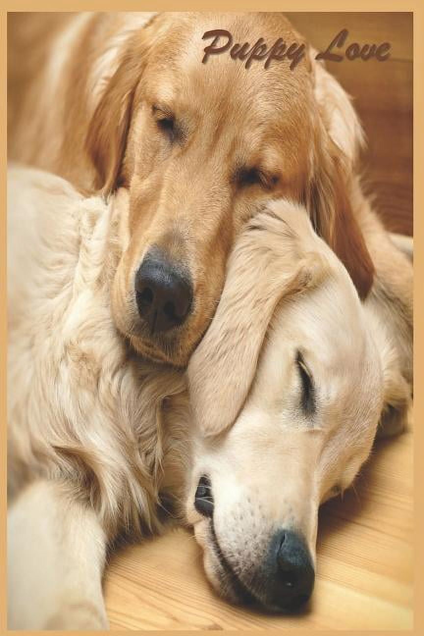 Pupplylove: 124 Page Softcover, Has Both Lined and Blank Pages with a ...