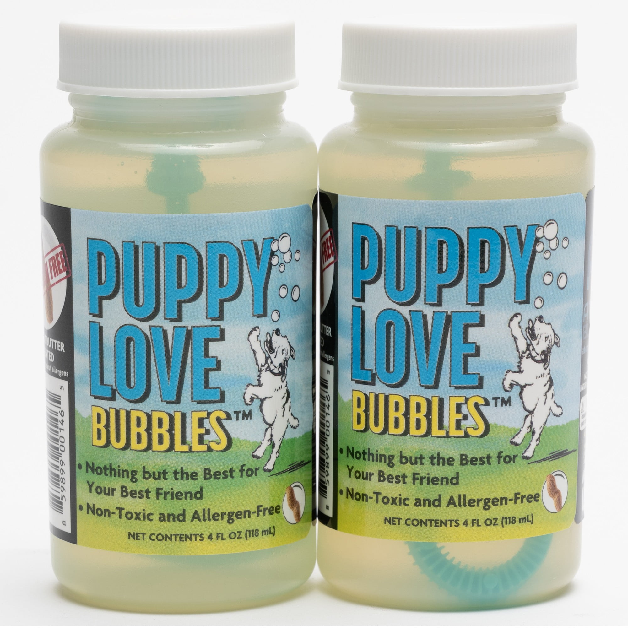 Puppy Love Bubbles: 2 Pack Peanut Butter Scented - 4oz. Bottles ...