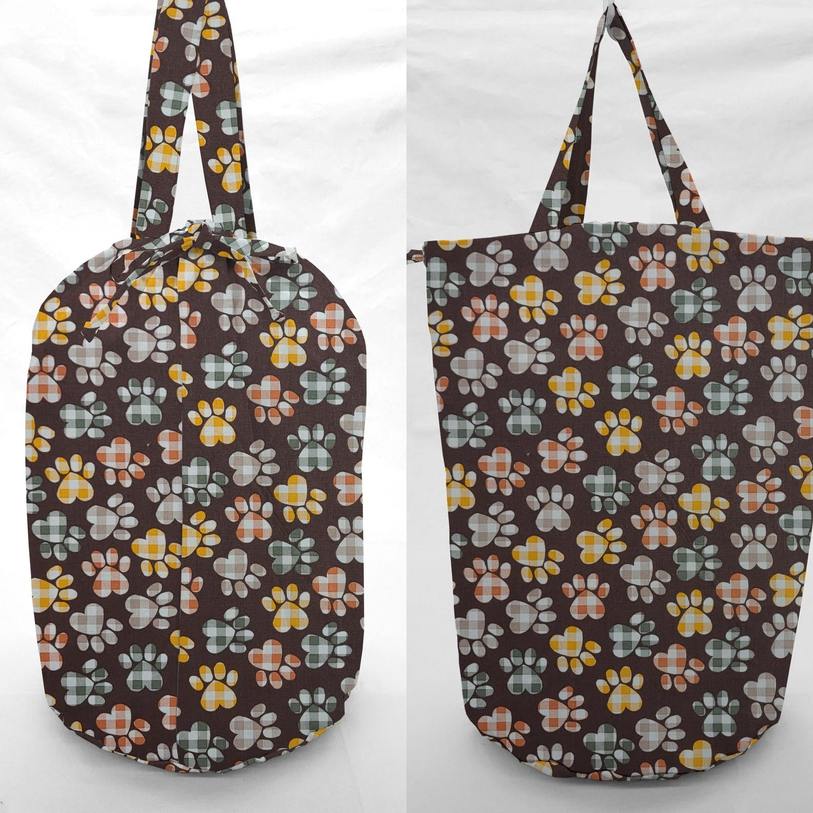 Puppy Love Dog Paws 5 Gallon Carboy Bottle Drawstring Carrier & Cover ...