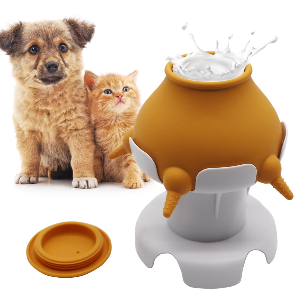 Blublu Park Adjustable 240 ml Automatic Pet Feeder with 5 Silicone ...