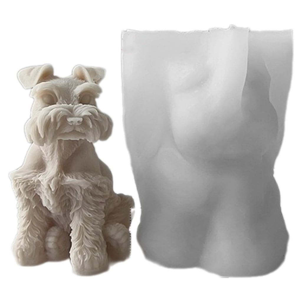 Puppy Mold Animal Dog Silicone Handmade Fondant Cake Candy Decorating ...