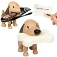 Puppy Notes Sticky Notes Holder | Novelty Dog Notepad Dispenser | Fun ...