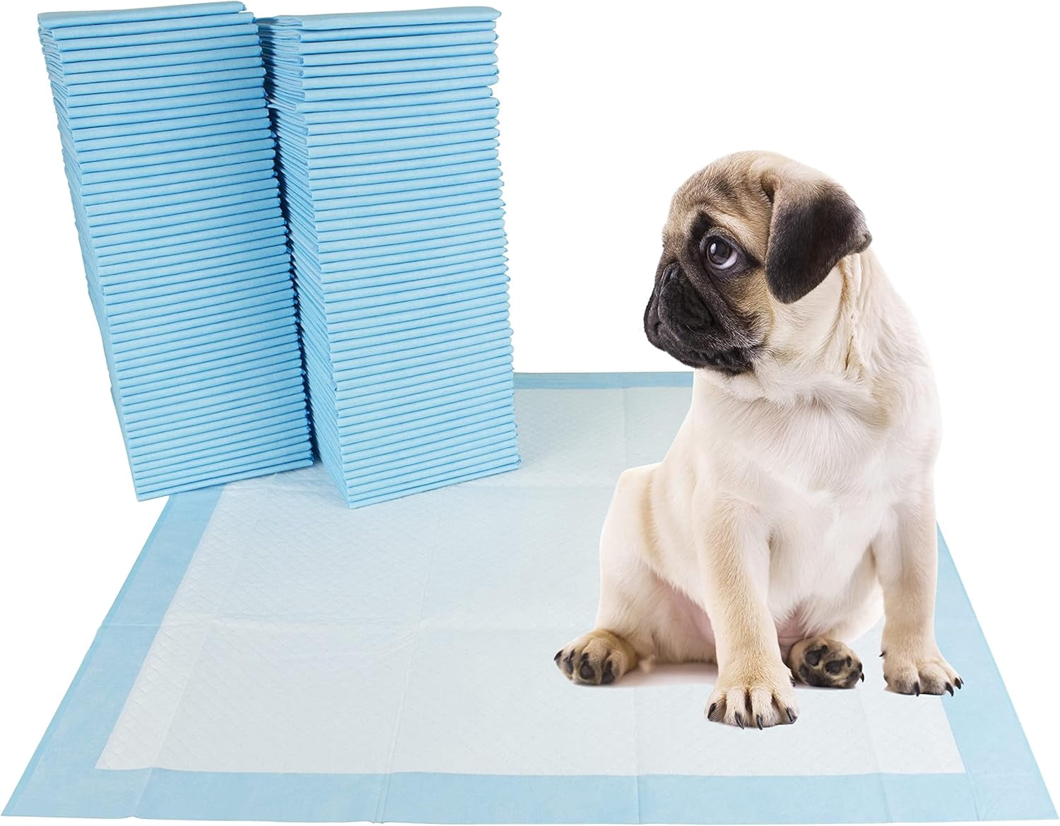 Puppy Pads - Leak-Proof Pee Pads for Dogs with Design, Rapid Dry Sheet ...