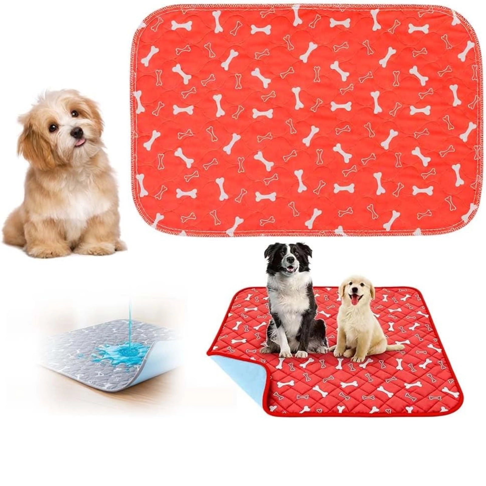 Puppy Pads with Pheromones, 2026 Upgraded Stylish Washable Reusable 4 ...