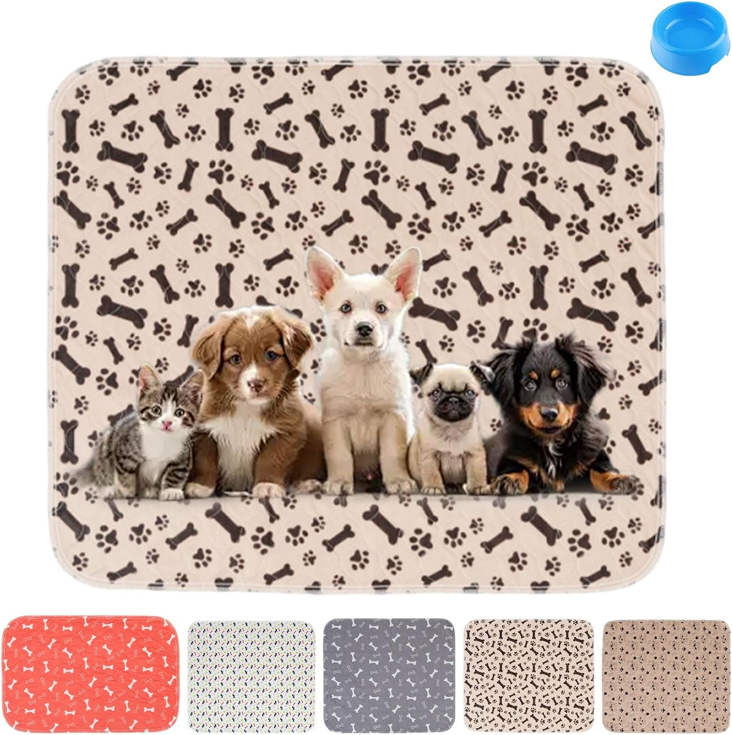 Puppy Pads with Pheromones, 2026 Upgraded Washable and Reusable Pee ...