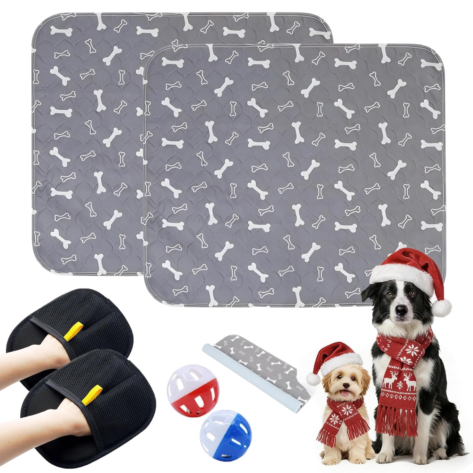 Puppy Pads with Pheromones, Washable Puppy Pee Pads for Dogs Reusable ...