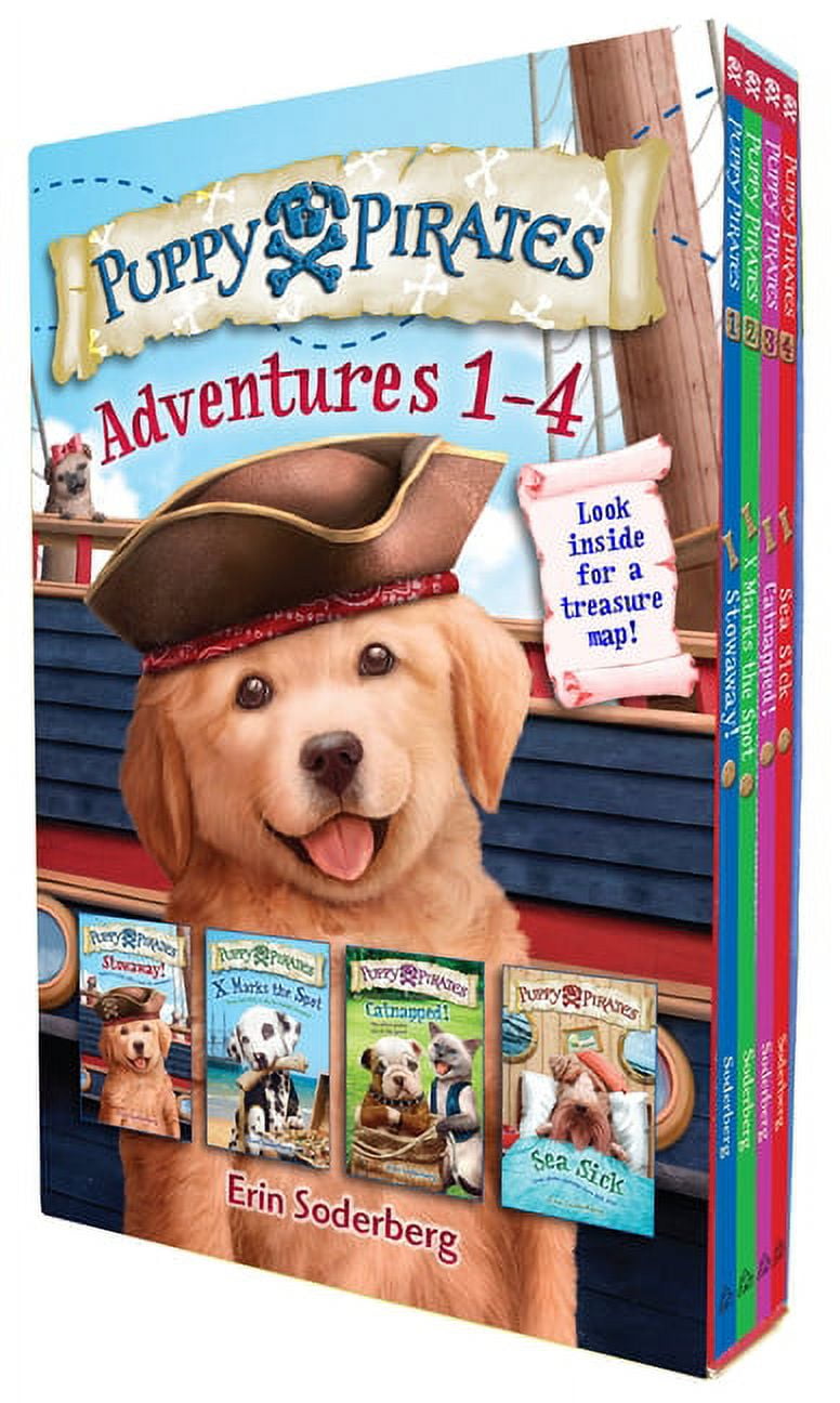 Puppy Pirates Puppy Pirates Adventures 1-4 Boxed Set, (Paperback ...