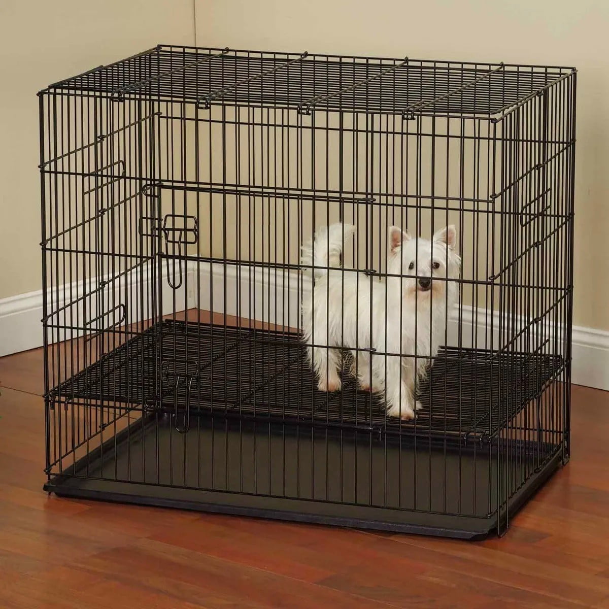 Puppy PlayPen Cage Crates or Replacement Trays Clean Safe Dog Pet ...