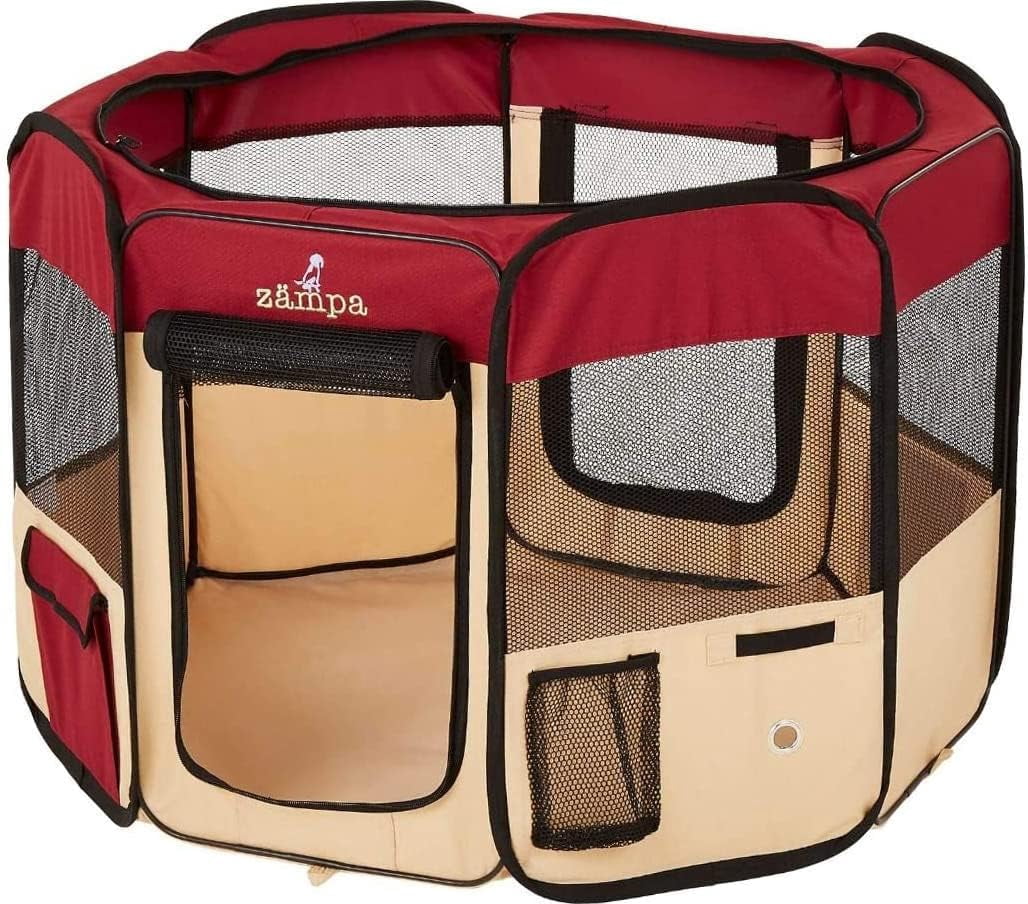 Puppy Pop Up Portable Playpen for Dog and Cat Foldable | Indoor/Outdoor ...