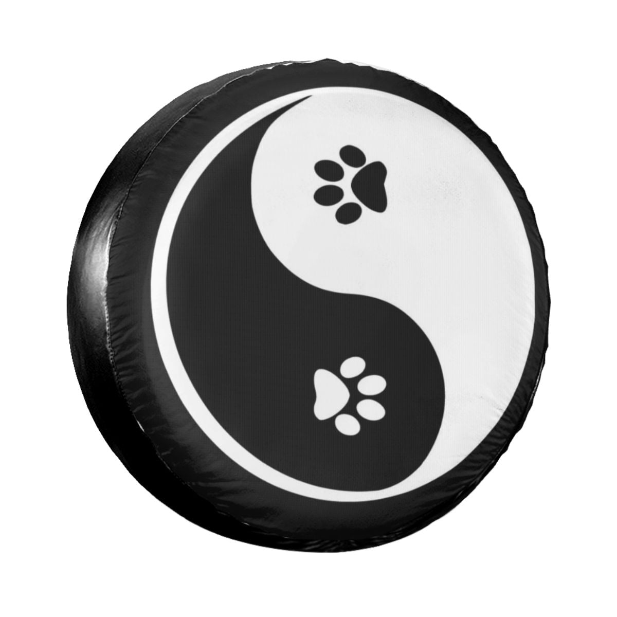 Puppy Pretty Paw Pattern Spare Tire Cover for Mitsubishi Pajero Custom ...