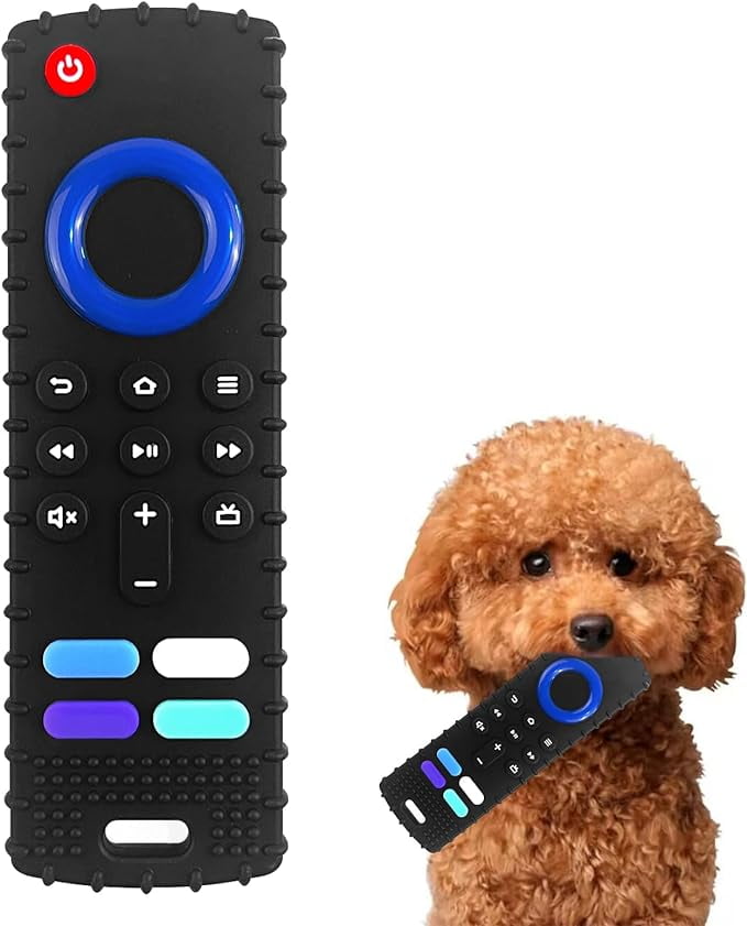 Puppy Teething Toys, TV Remote Control Shape Teether for Small Dogs and ...