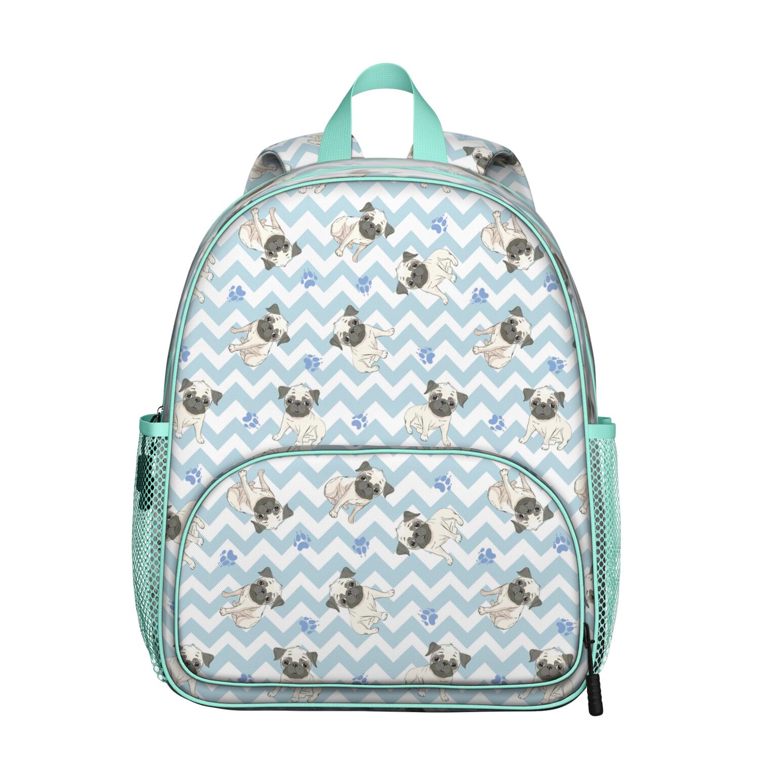 Puppy and Paw Print Backpack for Dog Lovers, Lightweight Small Travel ...