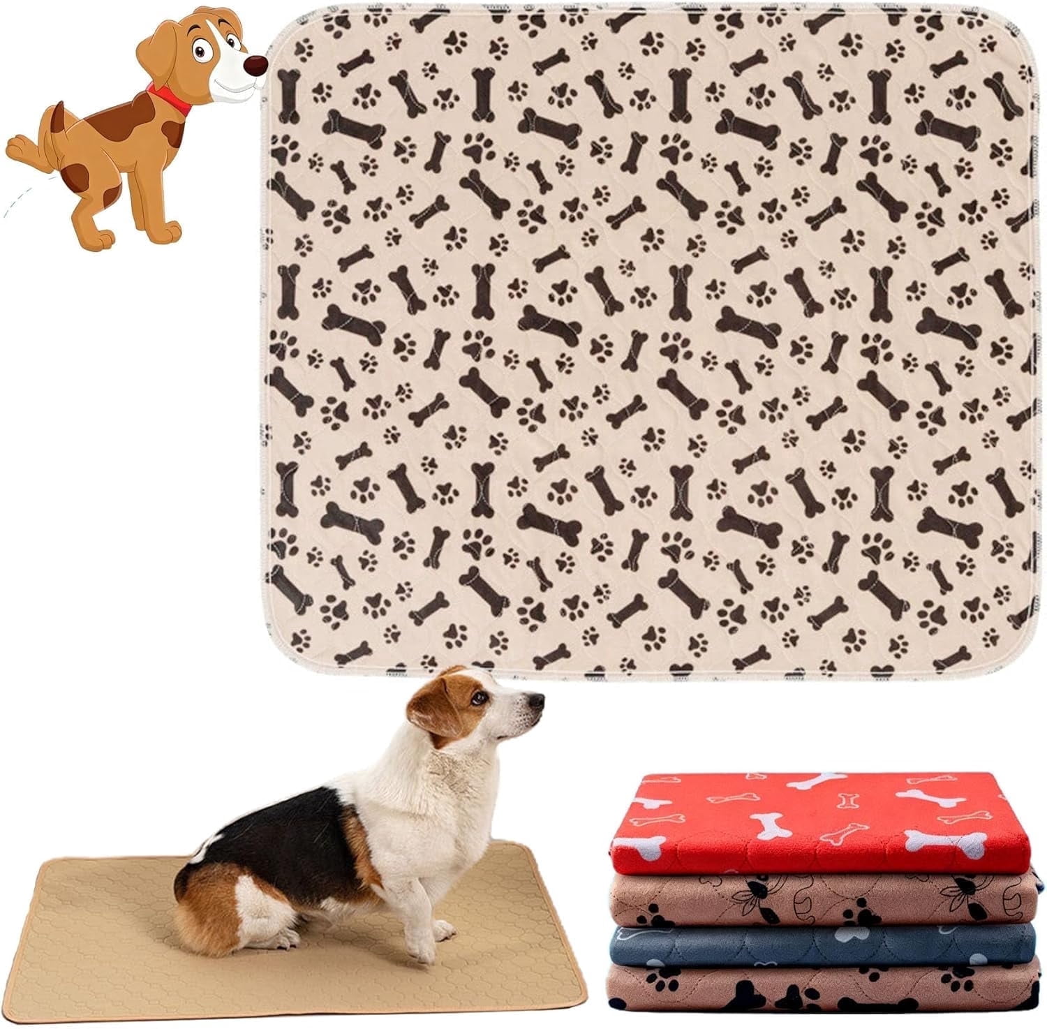 Puppy Pad with Pheromones, The Last Pee Pad You'll Get, Reusable ...