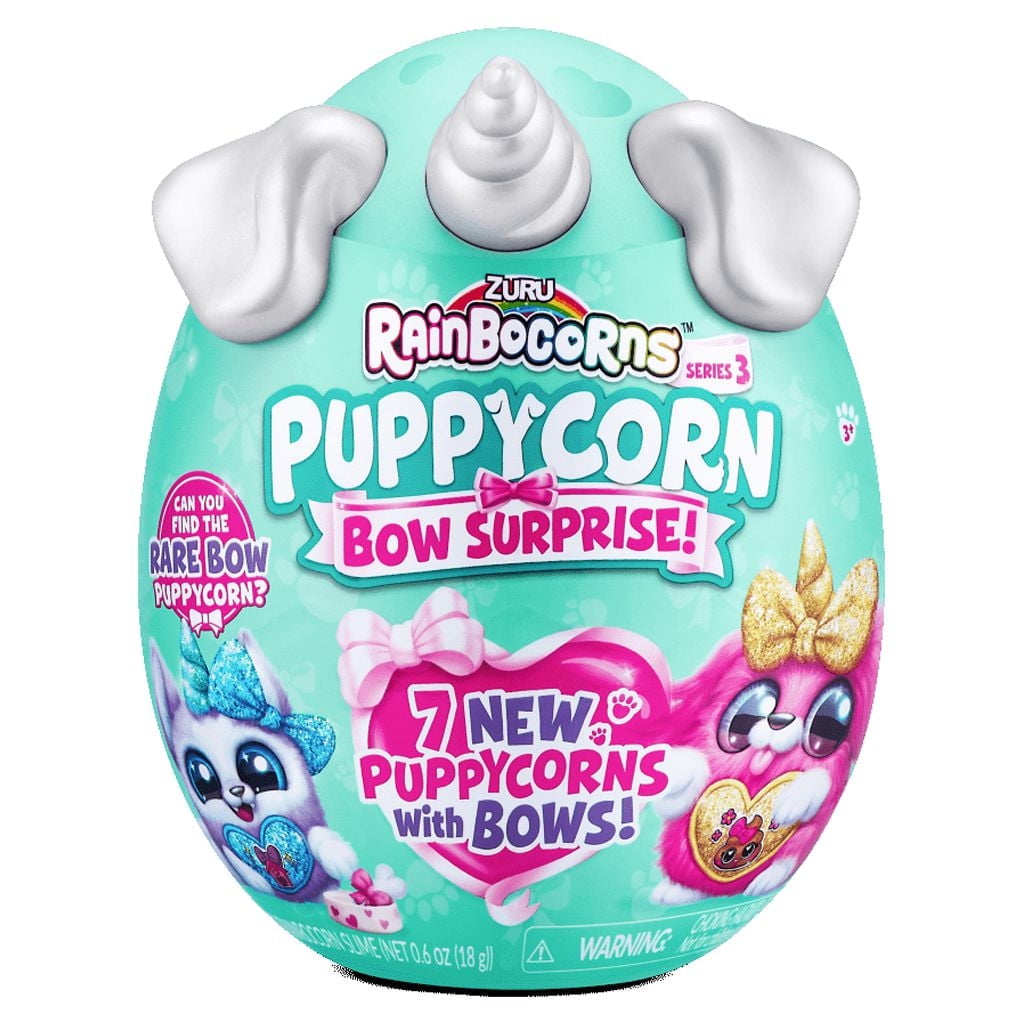 Puppycorn Paws and Bow Surprise: Delightful Novelty & Gag Toy, Silver ...