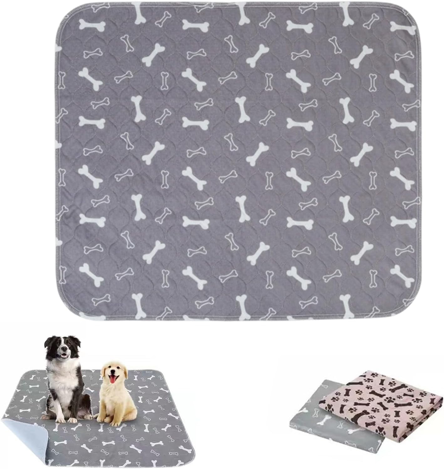 Puppypad Pee Pads with Pheromones, Reusable and Washable Puppy Pads ...