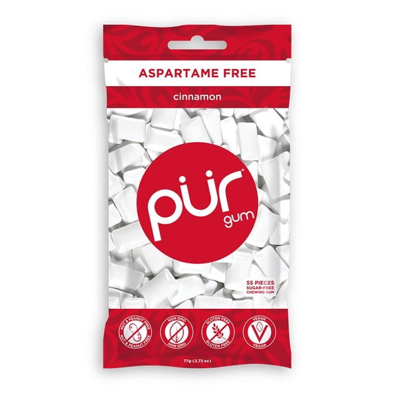 Pur Cinnamon Gum - Case Of 12 - 2.72 Oz - Walmart.com