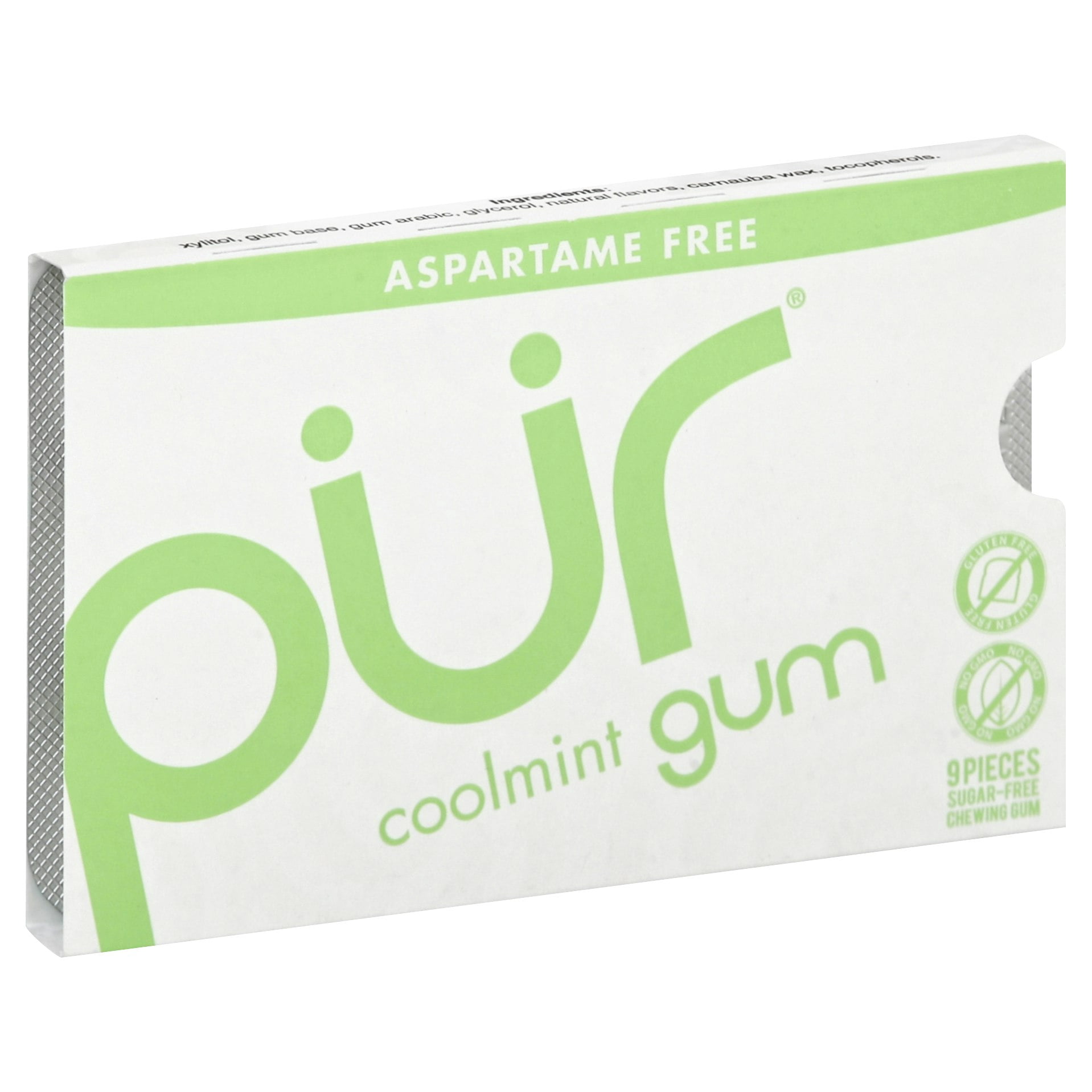 Pur Gum Cool Mint 9 Pieces (Pack Of 24) - Walmart.com