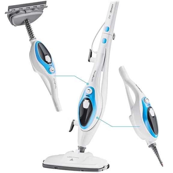 H2O STEAMFX PRO Steam Cleaner for Multiple Surfaces with Extra Floor ...