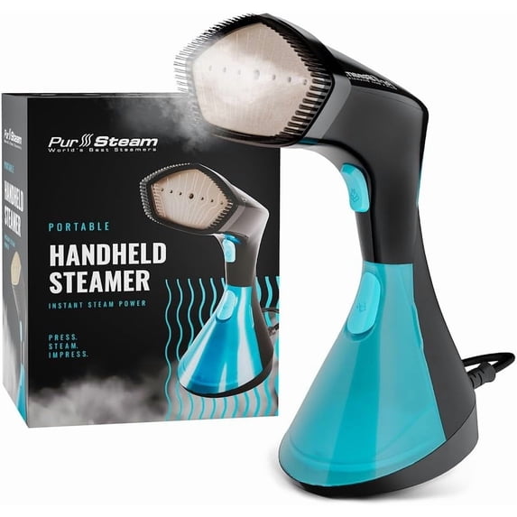 PurSteam Handheld Garment Steamer for Clothes – Powerful Wrinkle ...