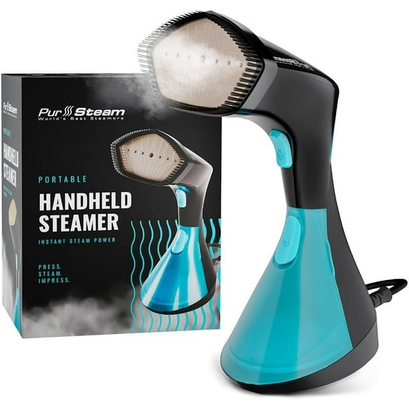 PurSteam Handheld Garment Steamer for Clothes – Powerful Wrinkle ...