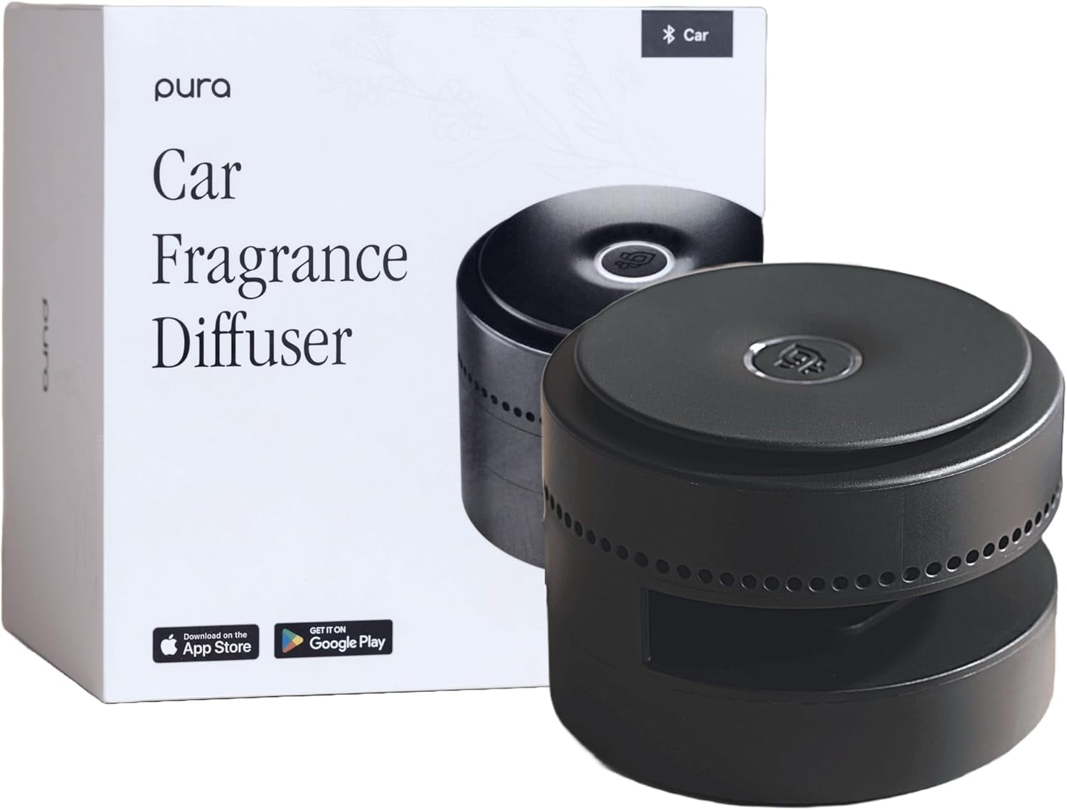 Pura Car Diffuser Smart Car Aroma Diffuser with USB-C Cable Adjustable ...