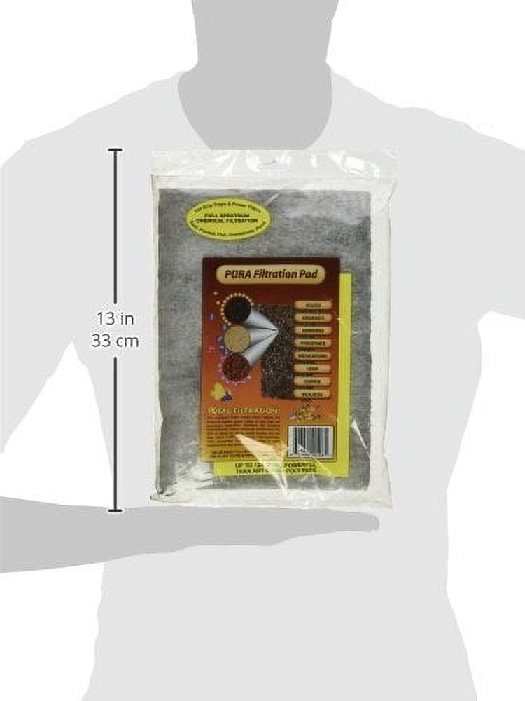 Pura (Magnavore) APU00408 7-1/2 by 10-1/2-Inch Aquarium Filtration Pad ...