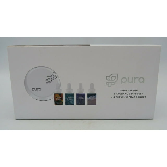 Pura Smart Home Fragrance Diffuser with 4 Premium Fragrances Counts ...