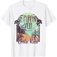 Pura Vida Costa Rica TShirt Colorful Tropical Beach Tee T-Shirt ...