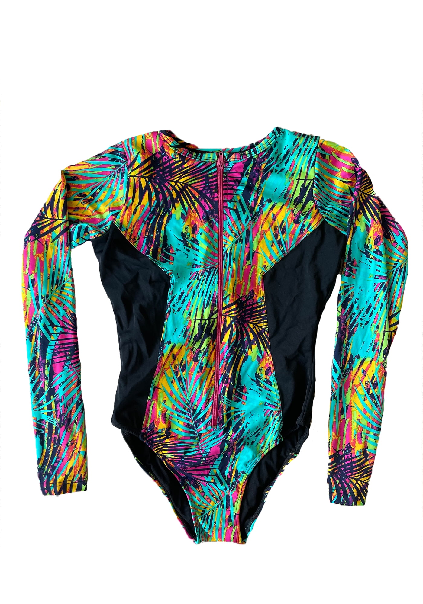 Pura Vida - Long-Sleeve Women's Zip Up Swimsuit Vaquero | trendy ...