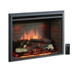 "PuraFlame Indoor 33"" Electric Fireplace Insert EF45B with Heat, Fire ...