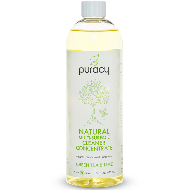Puracy Natural Multi-Surface Cleaner Concentrate - Green Tea & Lime ...