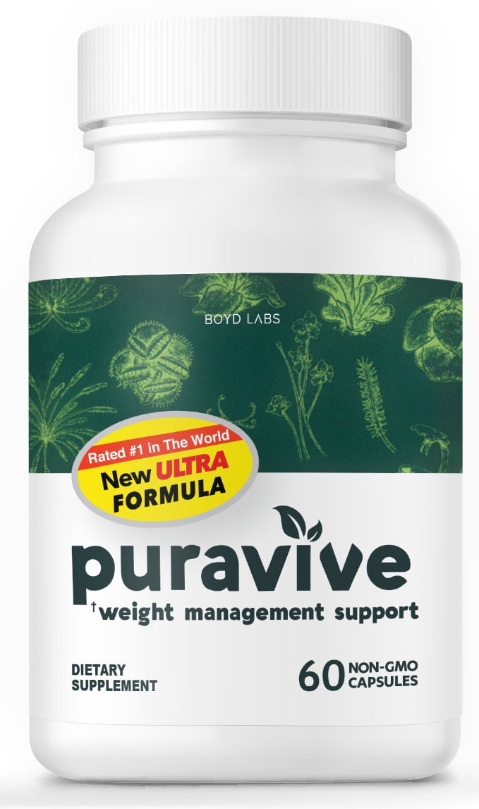 Puravive Ultra Formula Weight Management Support - 60 Capsules - Walmart.com
