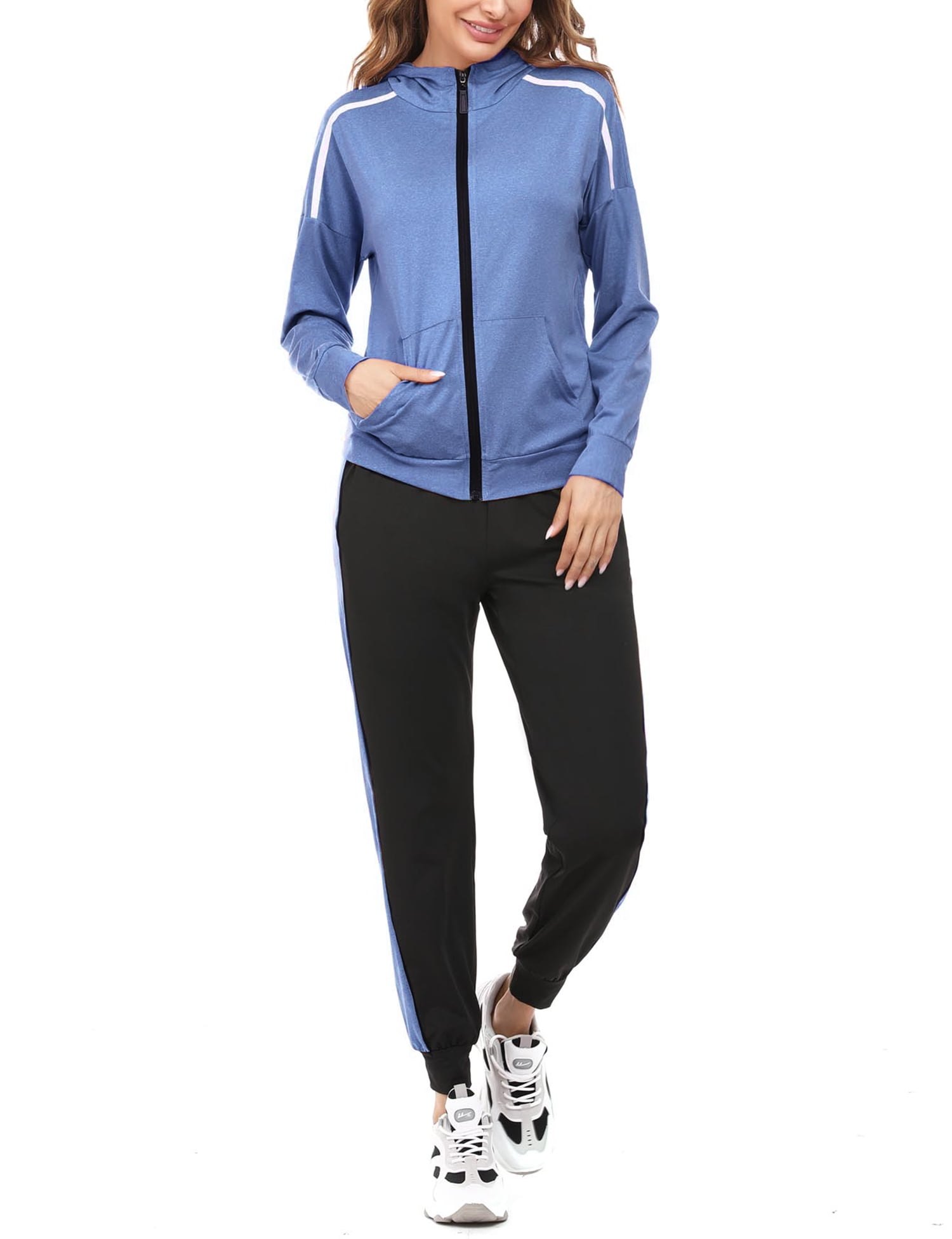 Purcoar Women's Tracksuit Set Casual 2 Piece Sweatsuits Jogging Suit ...