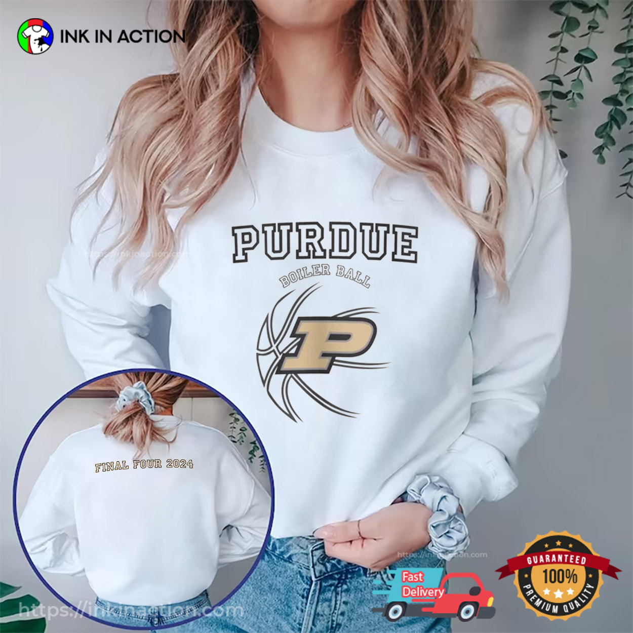 Purdue Boiler Ball Final Four 2024 Unisex - Walmart.com