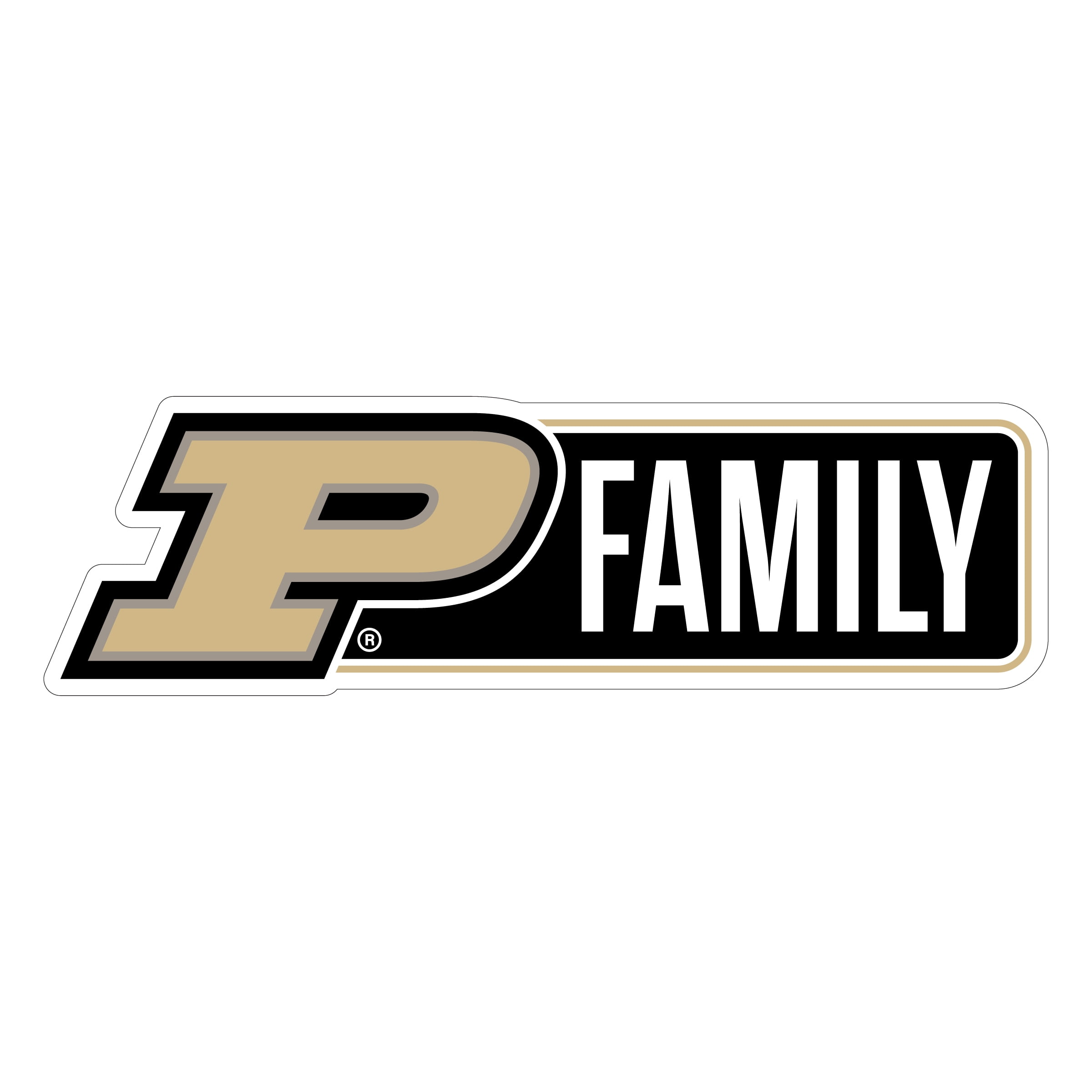 Purdue Boilermakers Proud Family Die Cut Decal Officially Licensed ...
