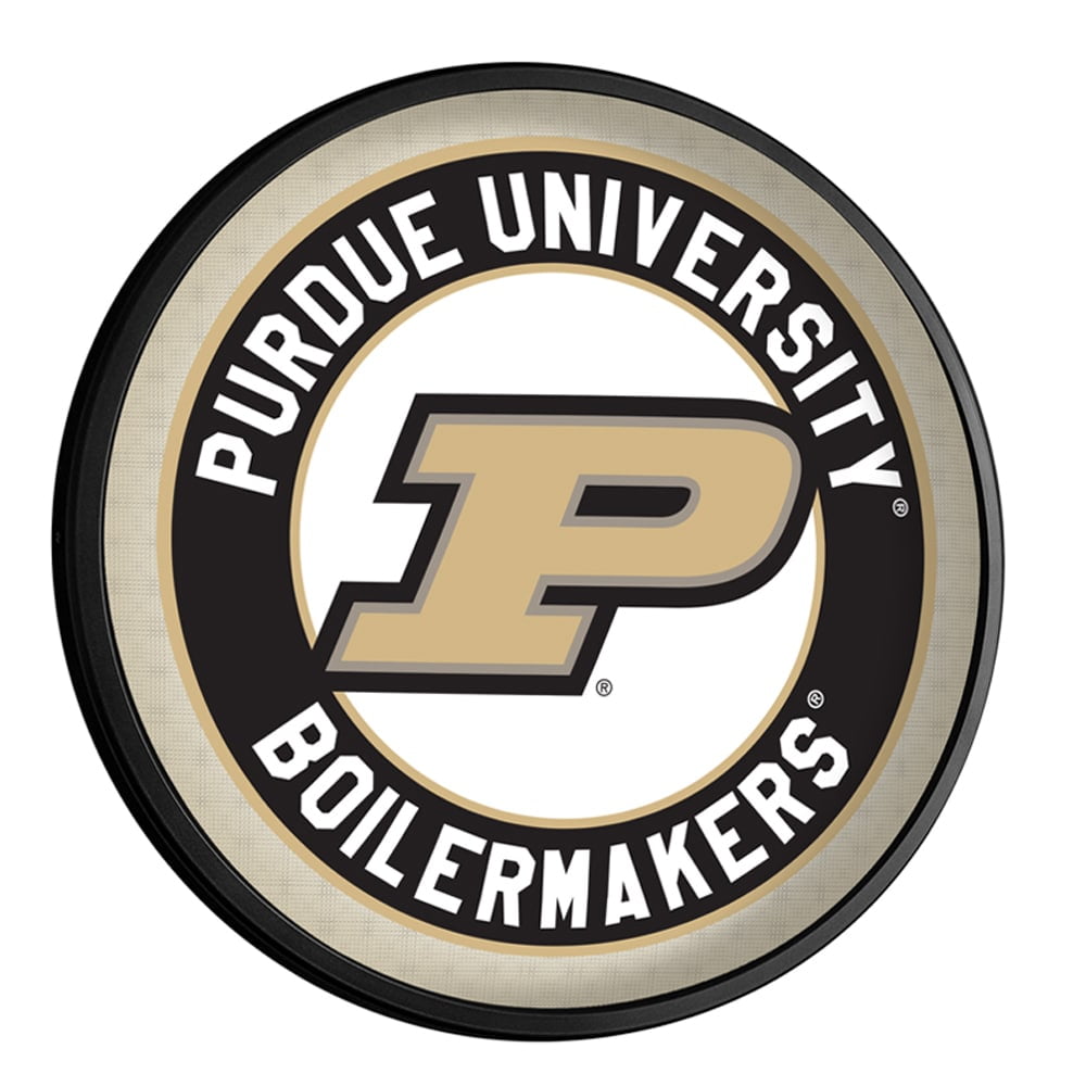 Purdue Boilermakers 18'' x 18'' Slimline Illuminated Wall Sign ...