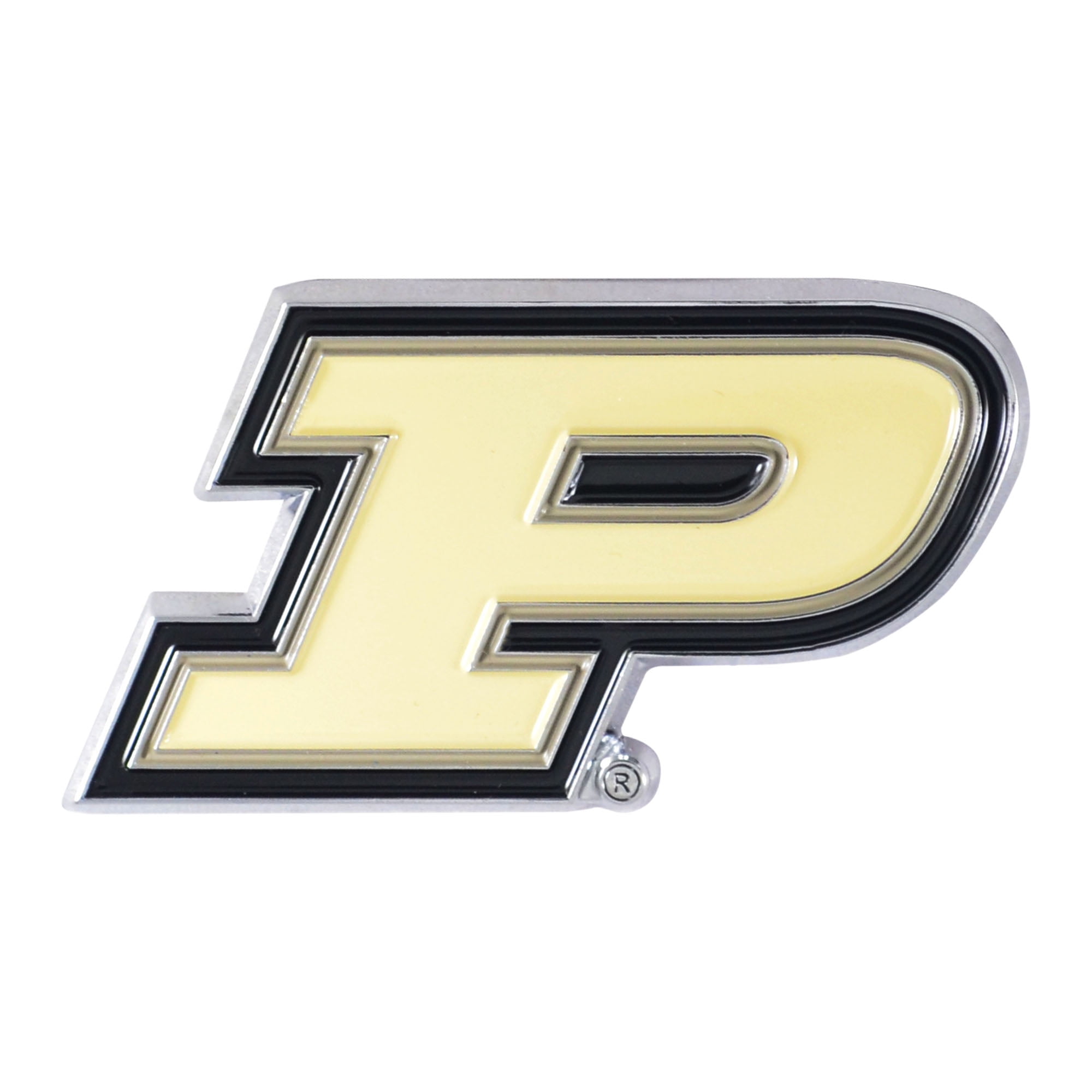 Fanmats Purdue University Color Emblem for Vehicle 3x3.2 Sports Fan ...