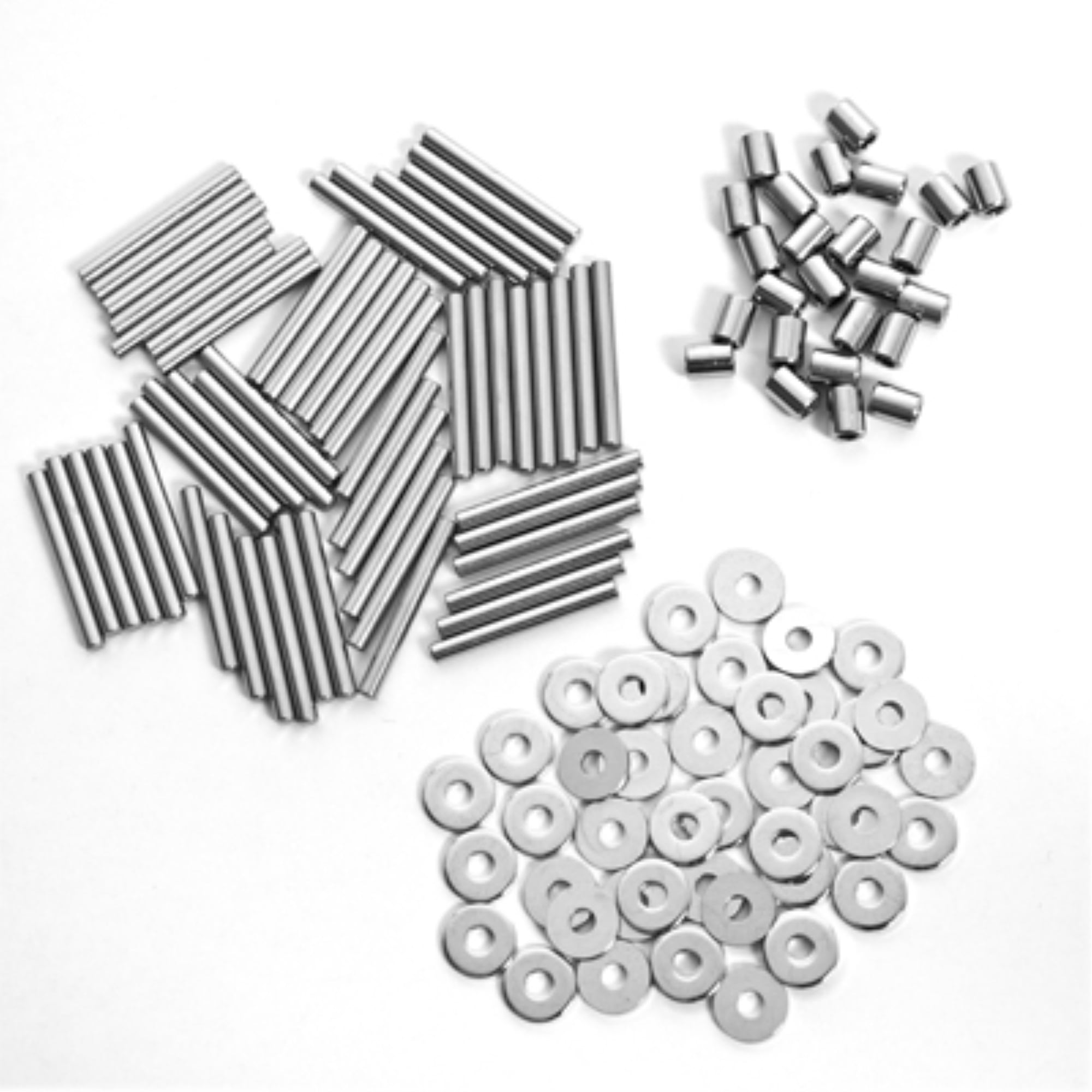Purdue pegboard replacement parts set (25 collars, 45 washers, 55 pins ...