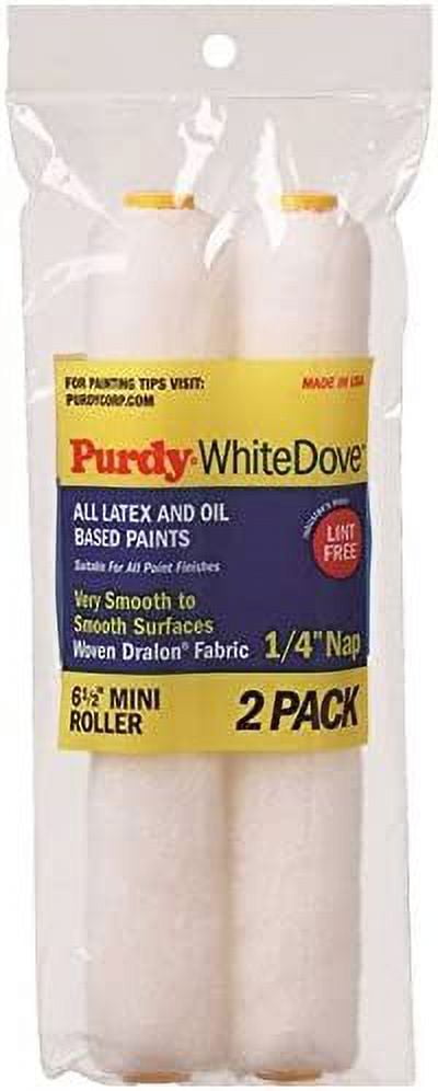 Purdy 140605060 1/4" Nap White Dove Crane Replacement Cover 2 Count ...