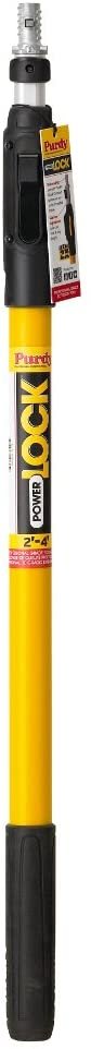 Purdy 140855624 Power Lock Professional Grade Extension Pole, 2-4-Feet ...