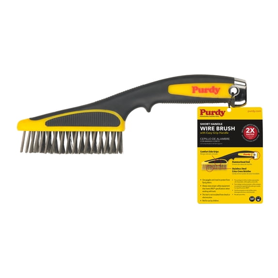 Purdy, Criss Cross Wire Brush, 2 in, Stainless Steel - Walmart.com