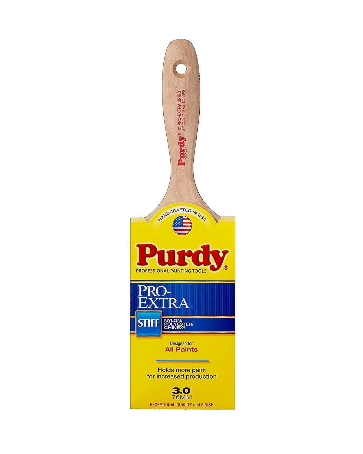Purdy 144380730 Pro-Extra Sprig Flat Trim Paint Brush, 3 inch - Walmart.com