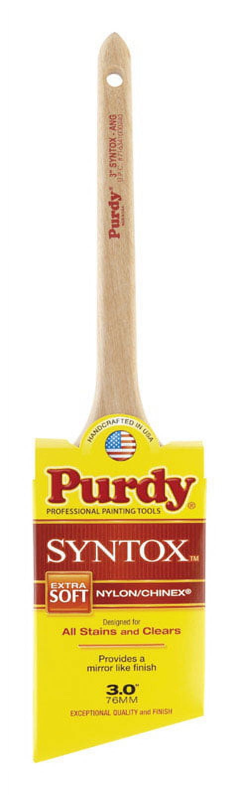 Purdy 144403630 Syntox Poly/Nylon Paint Brush, 3" - Walmart.com