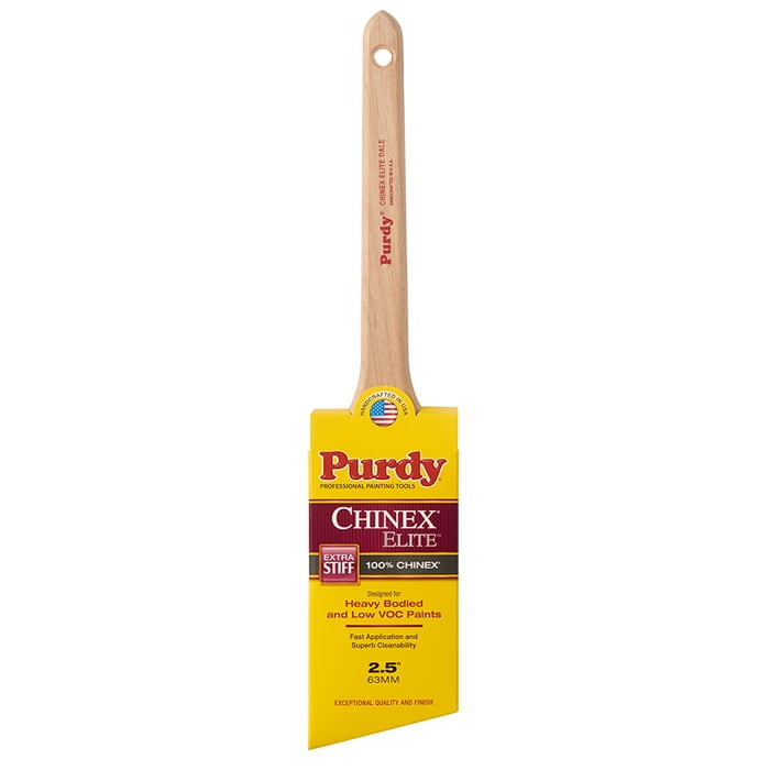 2-1/2" Purdy 144580925 Chinex Elite Dale Paint Brush, Angle Sash ...