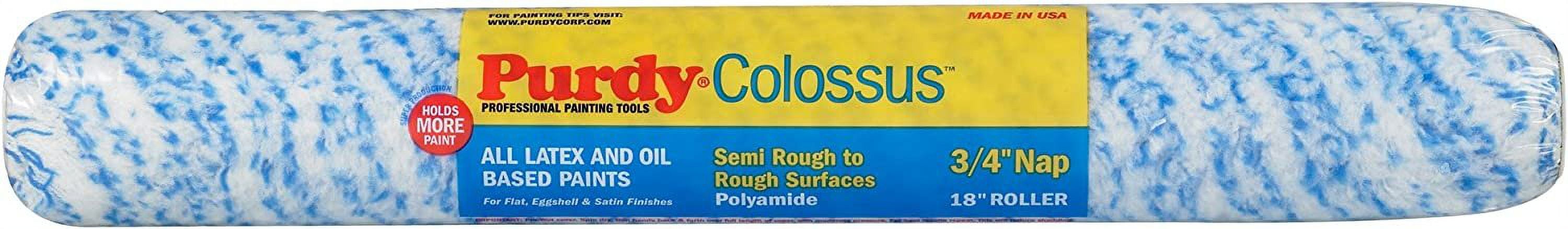 Purdy 144630184 Colossus with 3/4" Nap Roller Cover Case of 6, 18 ...