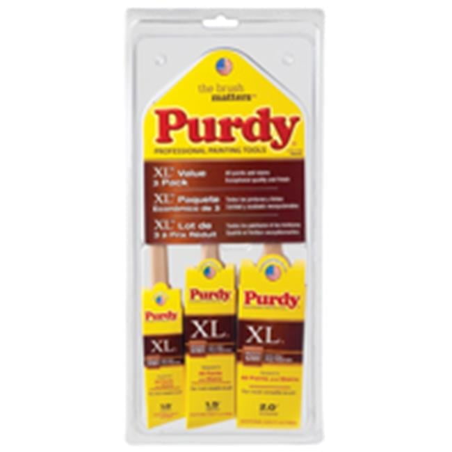 Purdy 2732634 3 Piece Exrta Large Brush Value Pack - Walmart.com