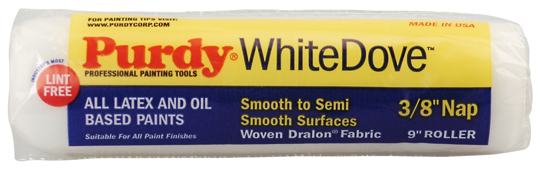 Purdy 671092 9" x 3/8" Pro-Extra White Dove Cover - Walmart.com