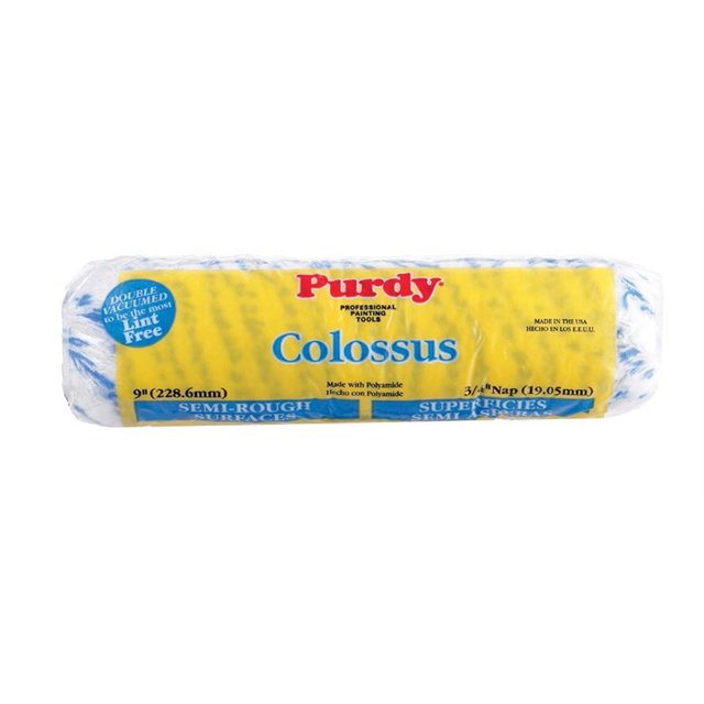 Purdy Colossus Roller Cover Polyamide Semi - Rough Surfaces 3/4 " Nap 9 ...