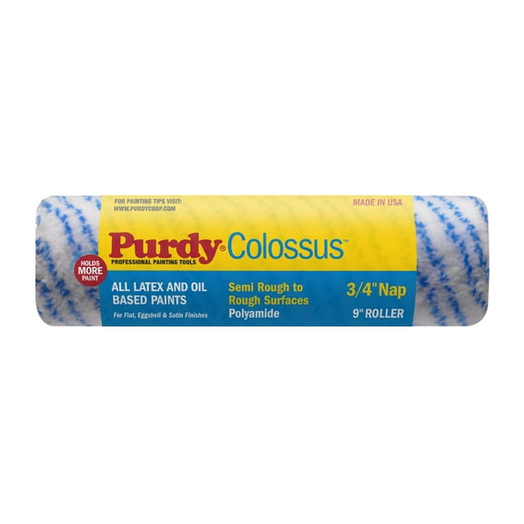 Purdy 144630184 Colossus Roller Cover, 18 inch x 3/4 inch nap - Walmart.com