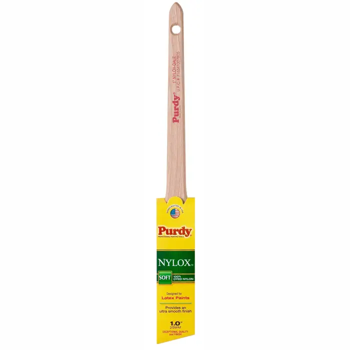 Purdy Nylox 1 in. W Soft Angle Paint Brush - Walmart.com